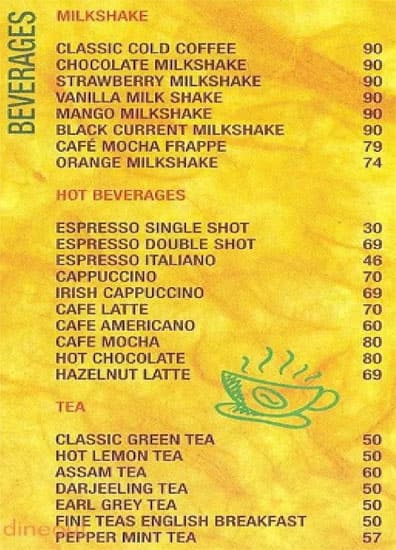 Menu at The French Loaf, Bengaluru, 417
