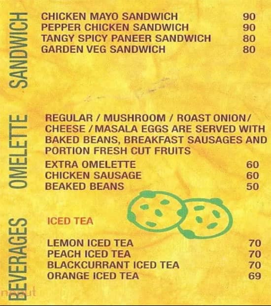 Menu at The French Loaf, Bengaluru, 417
