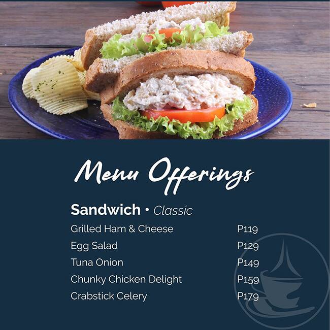 Menu at Cafe France E.Rodriguez, Quezon City, Trinity Dr