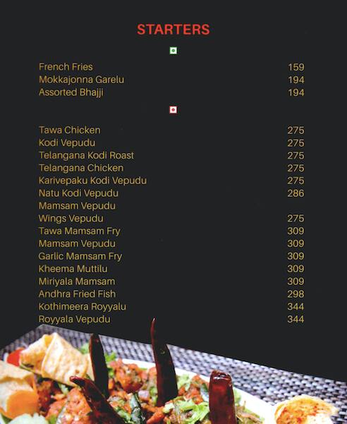 Tabla Menu, Menu for Tabla, Marathahalli, Bangalore - Zomato