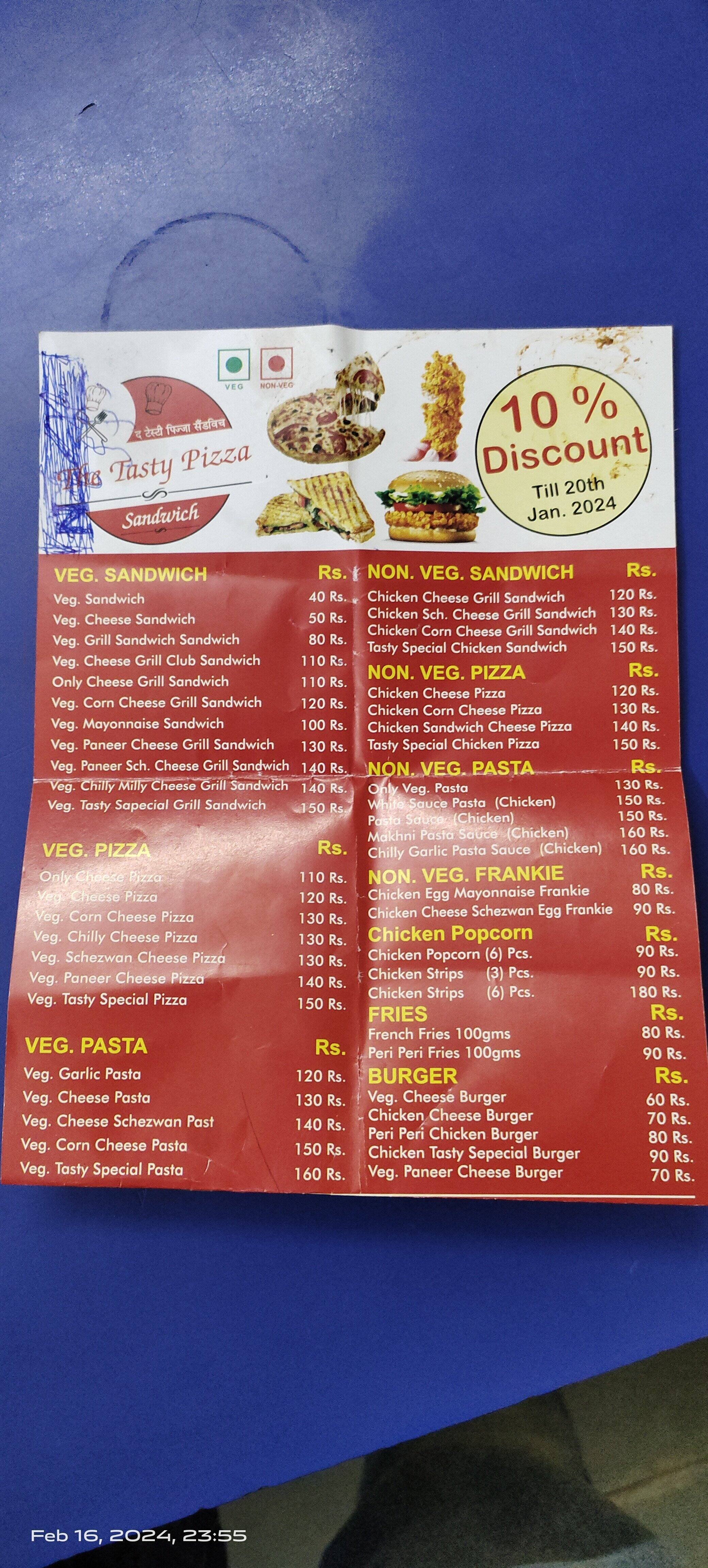 Menu of Yummy Rasoi, Kurla, Mumbai