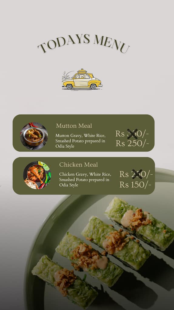 Menu of The Mutton Car, Brookefield, Bangalore