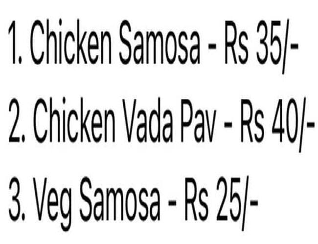 Menu of Snacky Bites, Nigdi, Pune