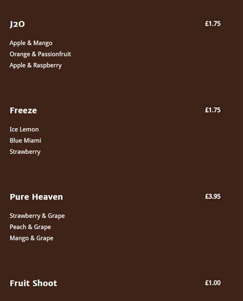 Menu at Lahore Grill fast food, London, 427 High St N