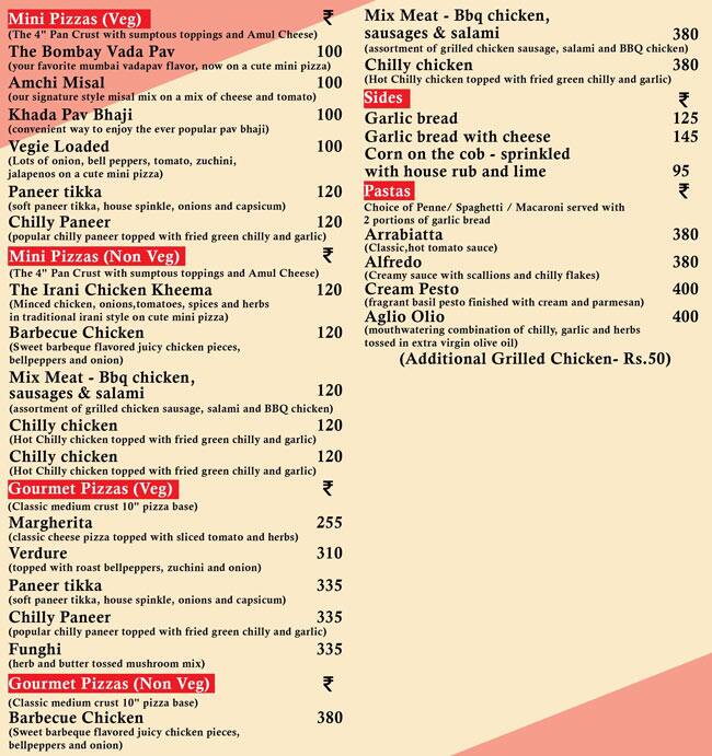 Menu at The Spicy Route, Thane