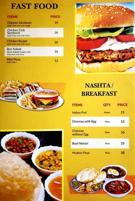 Menu of Soghaat Sweets Bakers & Restaurant, Al Barsha, Dubai