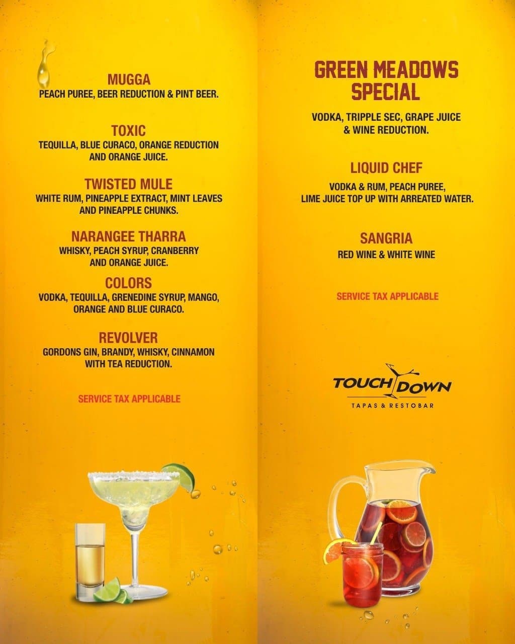 Menu at Madras Wok by Green Meadows, Chennai