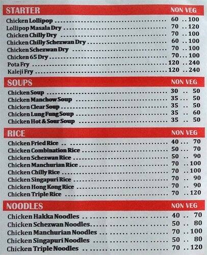 Zamzam Fast Food Menu, Menu for Zamzam Fast Food, Chakala, Mumbai - Zomato