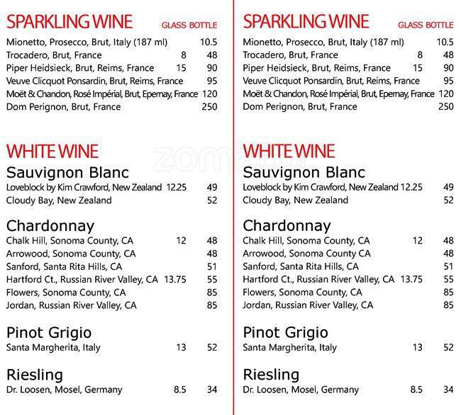 Menu at Nick's Fishmarket Grill and Bar, Chicago, 222 W Merchandise ...