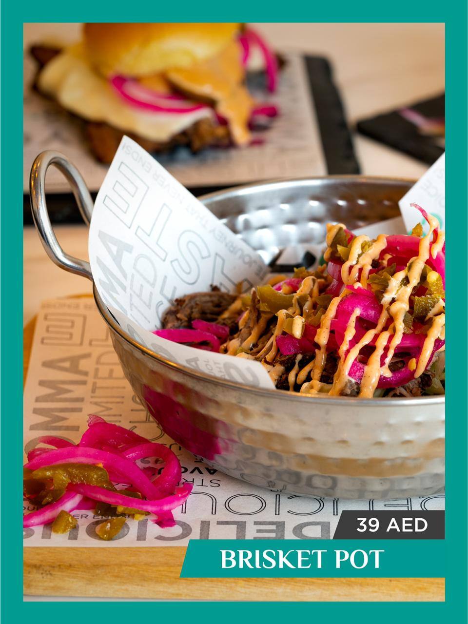 Menu at Comma Restaurant, Abu Dhabi