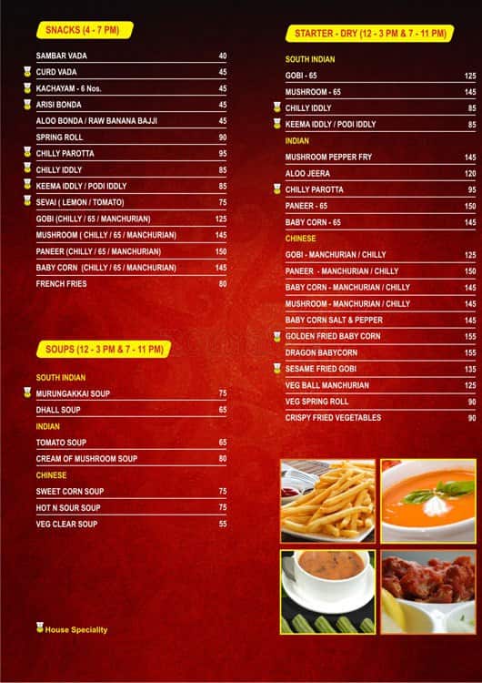 Menu at Jeevan Cafe, Maraimalai Nagar, Q2WC+6CX