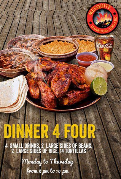 Menu at Pollo Regio restaurant, Austin, Colton Rd