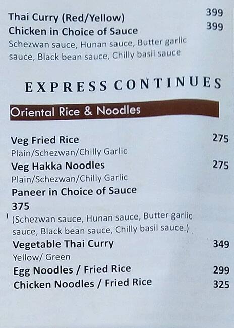 Menu at FLAME BY FIRE & SMOKE, Indore