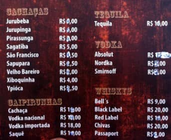 Menu em Taverna Viking pub & Bar, São Paulo