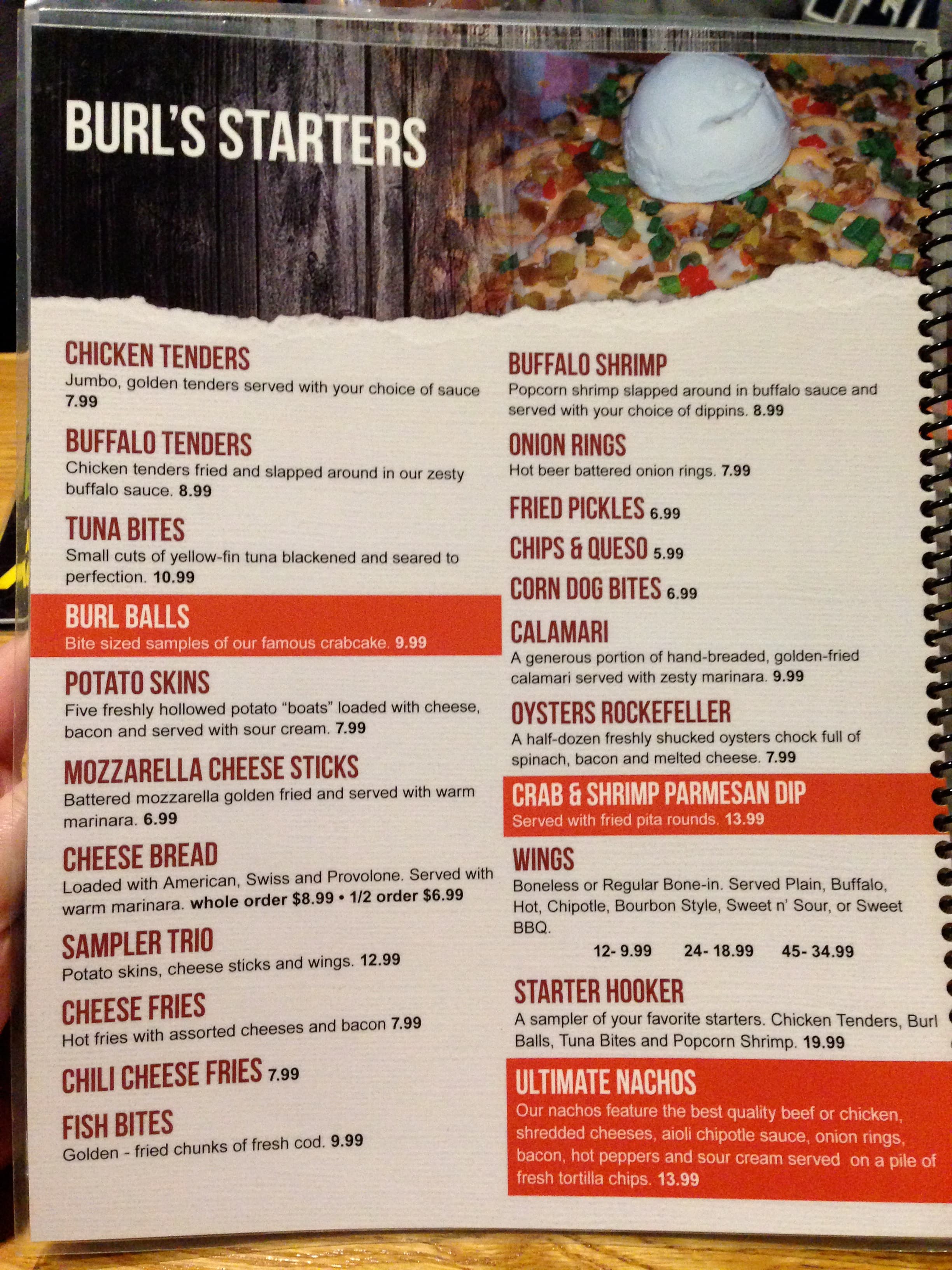 Menu at Hoss's Deli pub & bar, Newport News