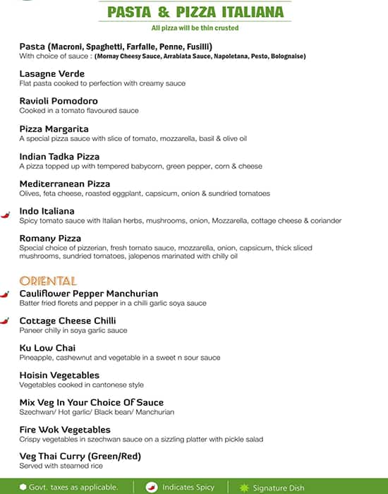 Menu at Farm Fresh, Thane