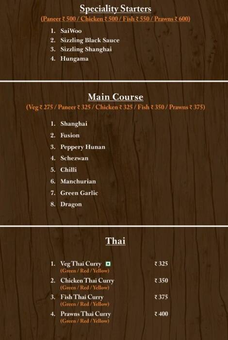 Menu at K2 - Kebab & Konkan, Thane, Unit 1