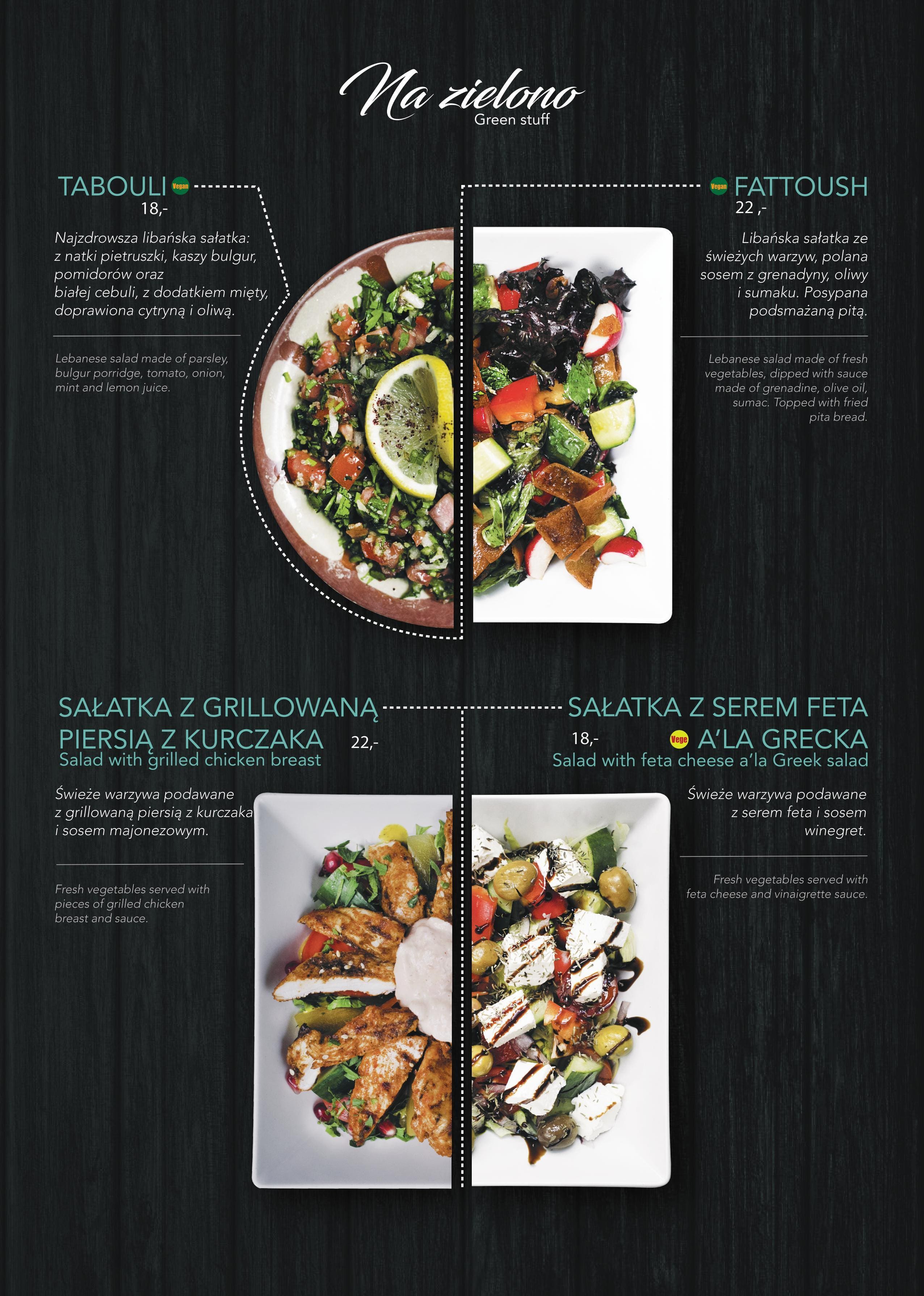 Menu at A.M. Ataya. Restauracja BBQ, Warsaw