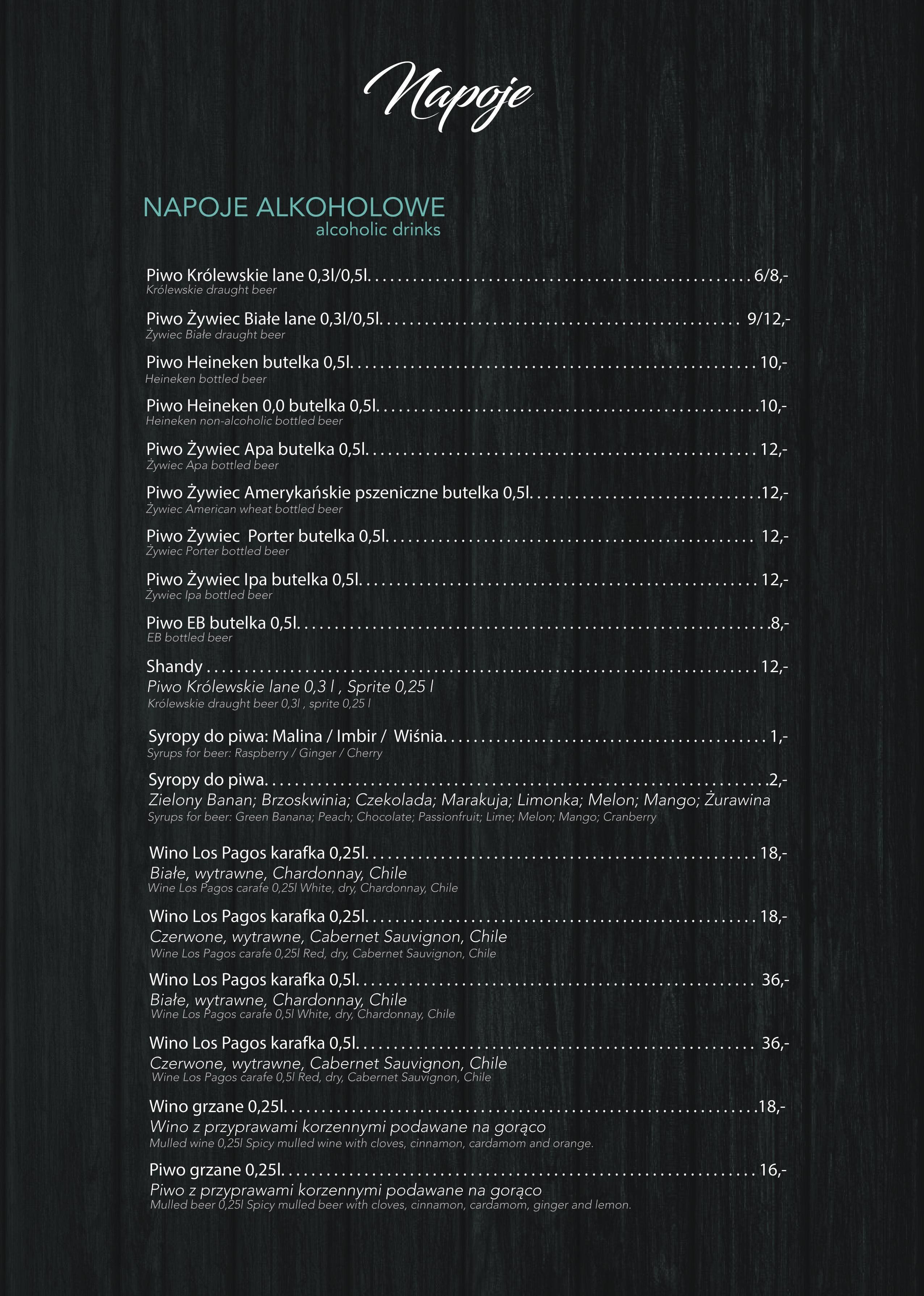 Menu at A.M. Ataya. Restauracja BBQ, Warsaw