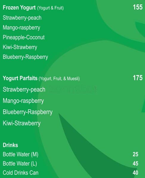 Menu at Fresh Restaurant, Mumbai, 7