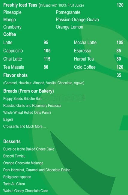 Menu at Fresh Restaurant, Mumbai, 7