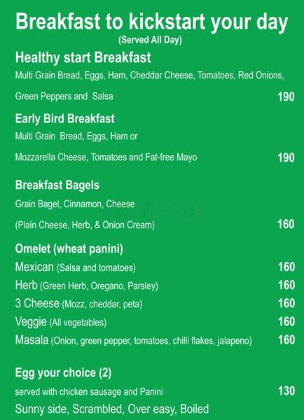 Menu at Fresh Restaurant, Mumbai, 7