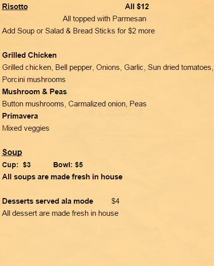 Menu at Steel Penny pub & bar, Myrtle Point