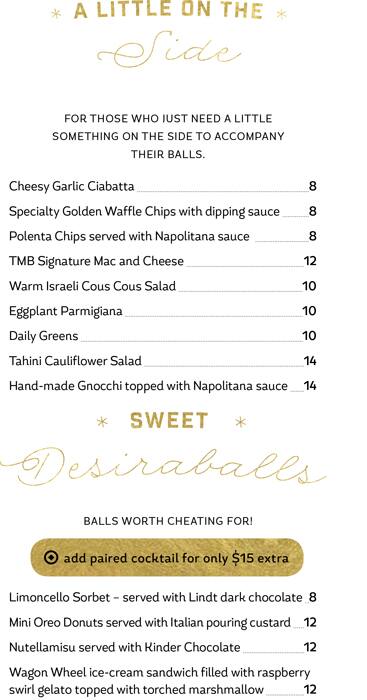 Menu at The Meating Ground restaurant, Fremantle