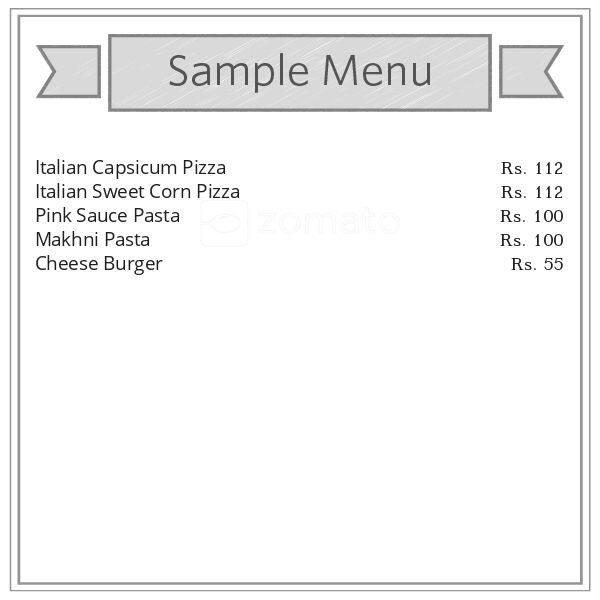 Menu of Chal Hut, Talwandi, Kota