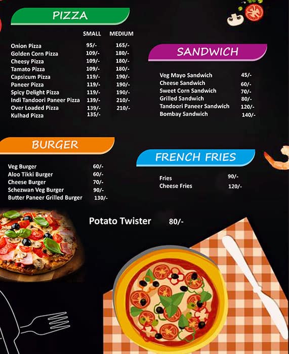 Menu of Desi Pizza Co. & Bakery, Nirala Nagar, Lucknow