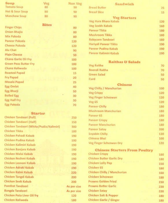 Malwani Kinara Menu, Menu for Malwani Kinara, Seawoods, Navi Mumbai ...