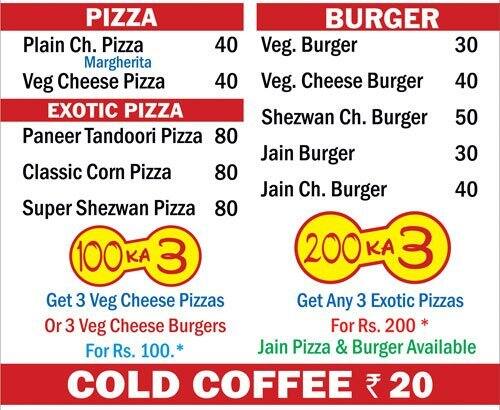 Ajay's Menu, Menu for Ajay's, Nanpura, Surat - Zomato