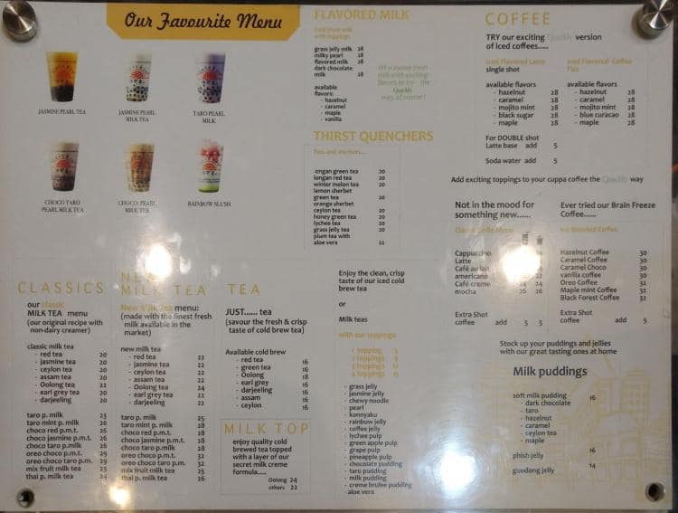 Quickly Menu, Menu for Quickly, SCBD, Jakarta - Zomato Indonesia