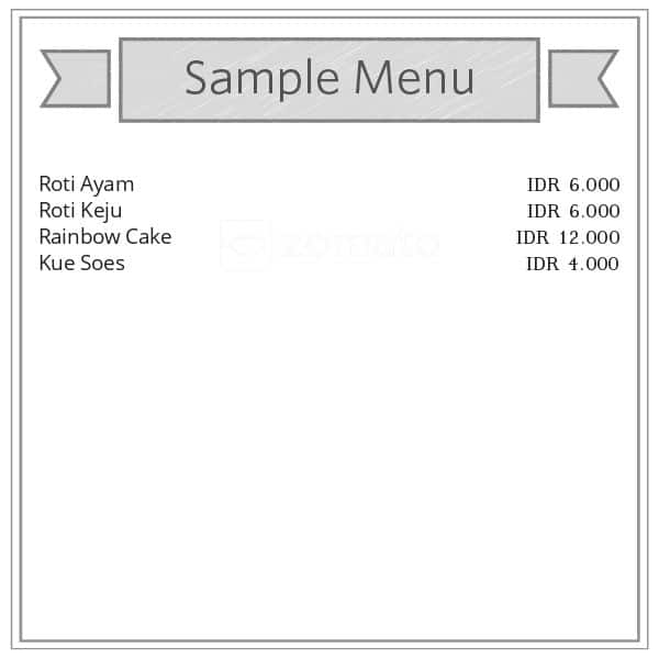Menu at Global Cake & Bakery, Bekasi Regency, Jl. Pejuang Harapan Indah