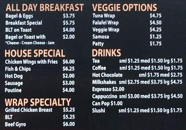 Wrap Express Menu, Menu for Wrap Express, North York, Toronto ...