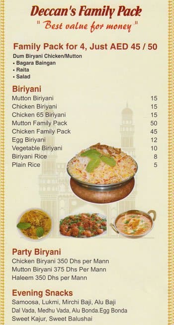 Saif Restaurant menu, Menu restauracji Saif Restaurant, Hor Al Anz ...