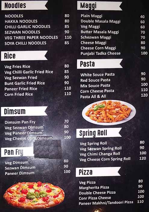 Menu of The Himalayan Cafe, Navlakha, Indore