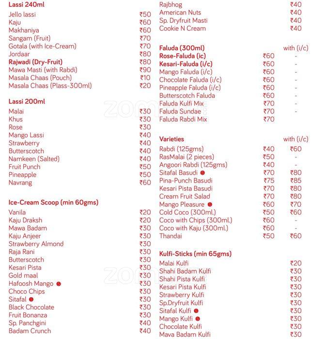 Farki Menu, Menu for Farki, Odhav, Ahmedabad - Zomato