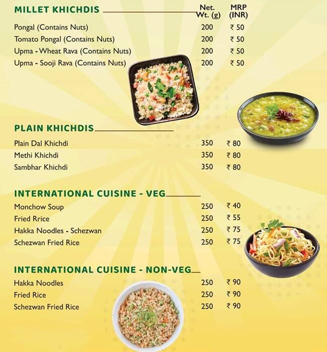 Menu of Health Yummy, Mahim, Mumbai