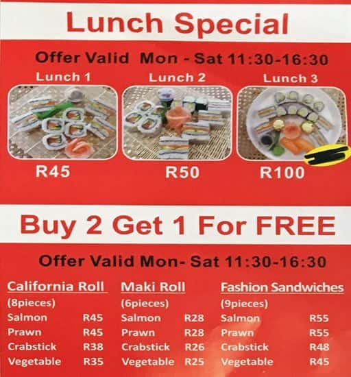 Menu at Fu Long Chinese Take Away restaurant, Paarl, 345 Main Rd