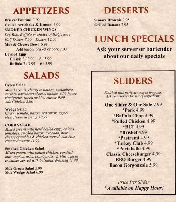 Cask & Trotter Menu,Menú para Cask & Trotter, Westlake, Seattle ...