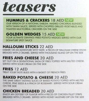 Zaatar w Zeit Menu, Menu for Zaatar w Zeit, Najda, Abu Dhabi - Zomato