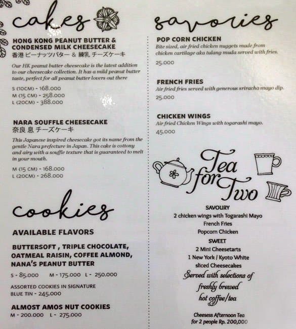 Menu at Karnivor Kota Kasablanka restaurant, South Jakarta, Jl. Raya ...