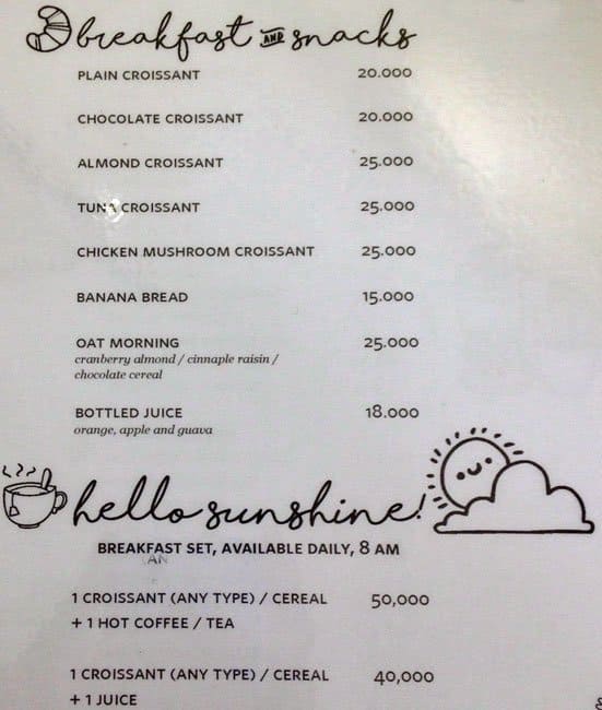 Menu at Karnivor Kota Kasablanka restaurant, South Jakarta, Jl. Raya ...