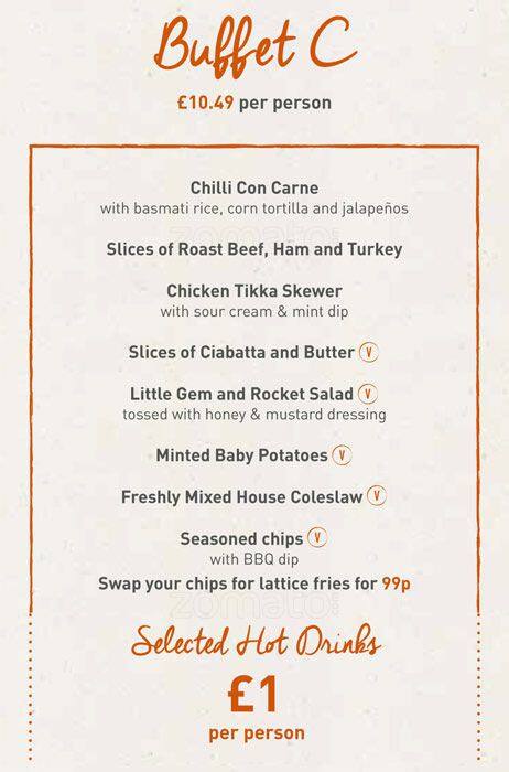 Menu at The Dog pub & bar, Birmingham, 8 Hagley Rd W