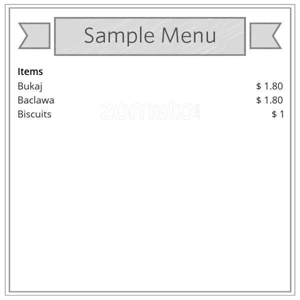 Menu at G. Hallab est 1881 restaurant, Bankstown