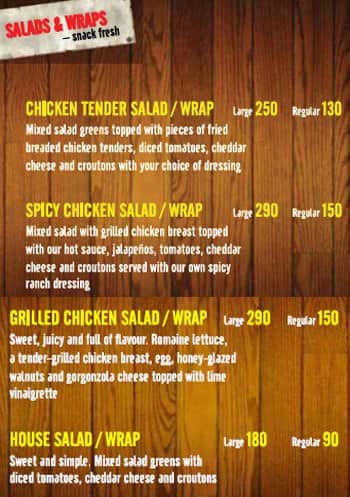 Menu at Hall of Fame Sports Bar, Hyderabad, CCJ5+2R3