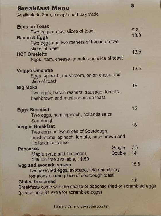 Cafe Moka Menu, Menu for Cafe Moka, Beaconsfield, Melbourne ...