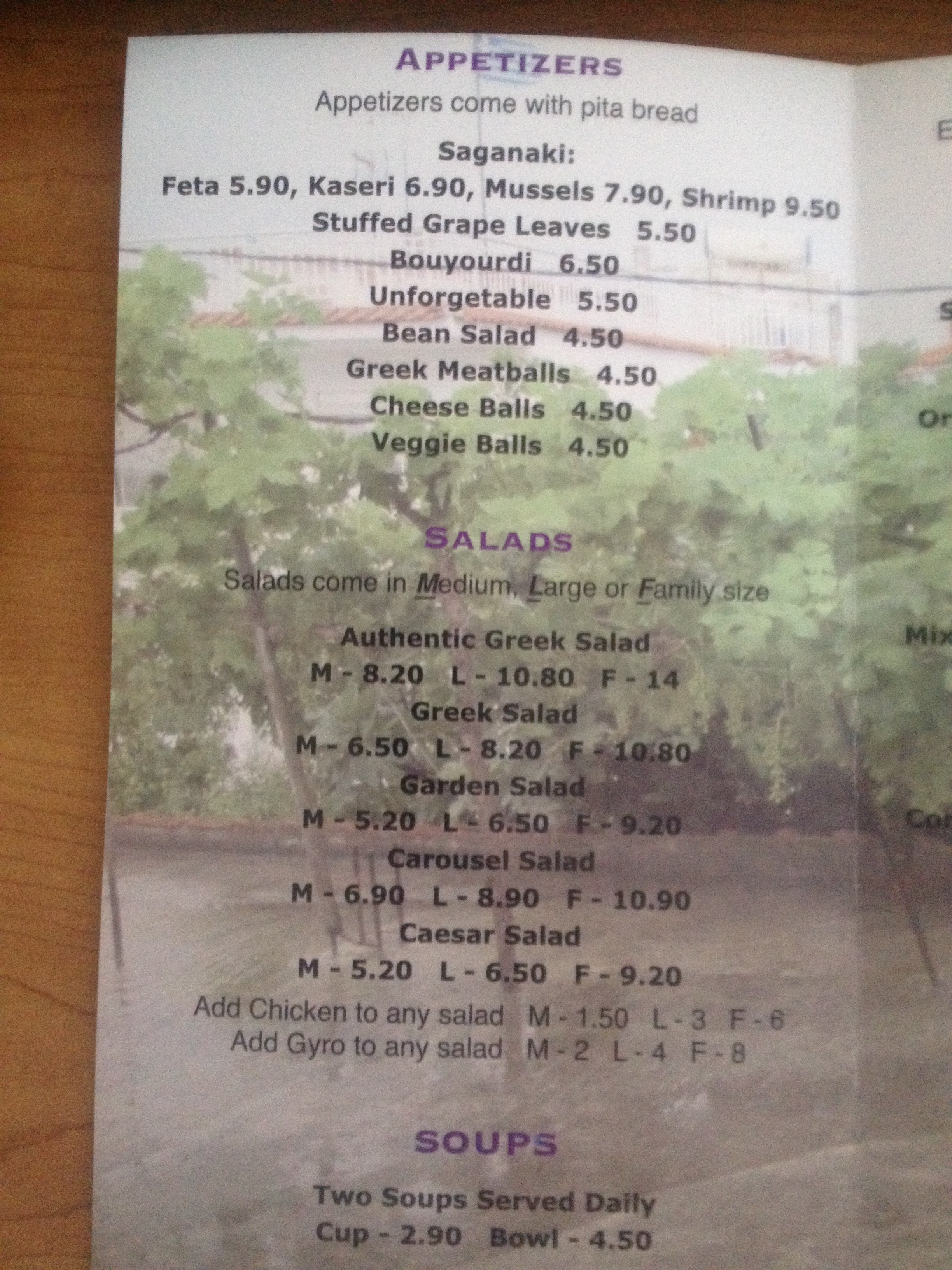 Menu at Grapevine Cuisine restaurant, Downingtown