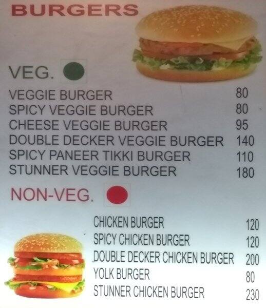 Menu at RD Burger Bistro, Gurugram Rural